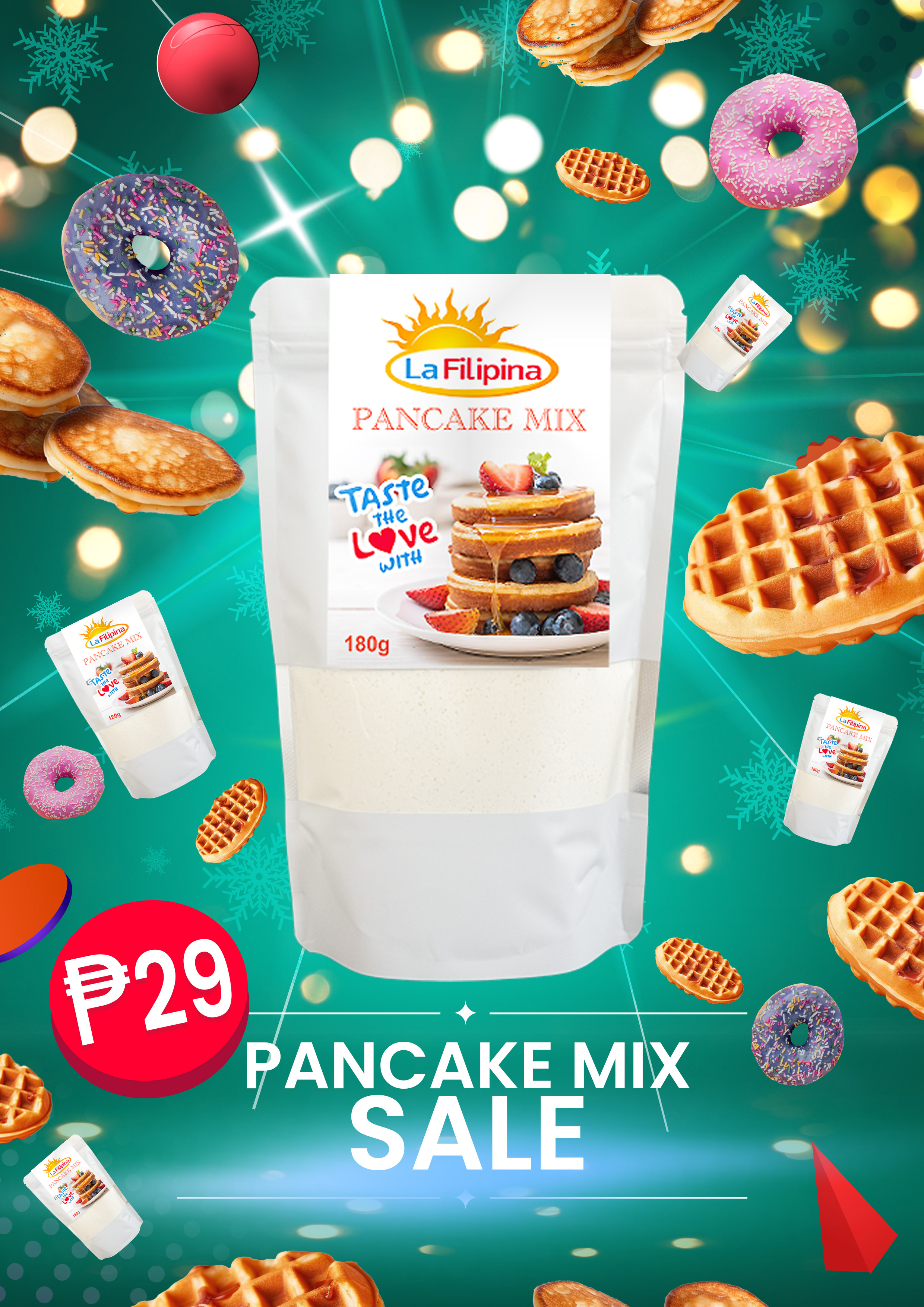 La Filipina Pancake Mix 180g | Lazada PH
