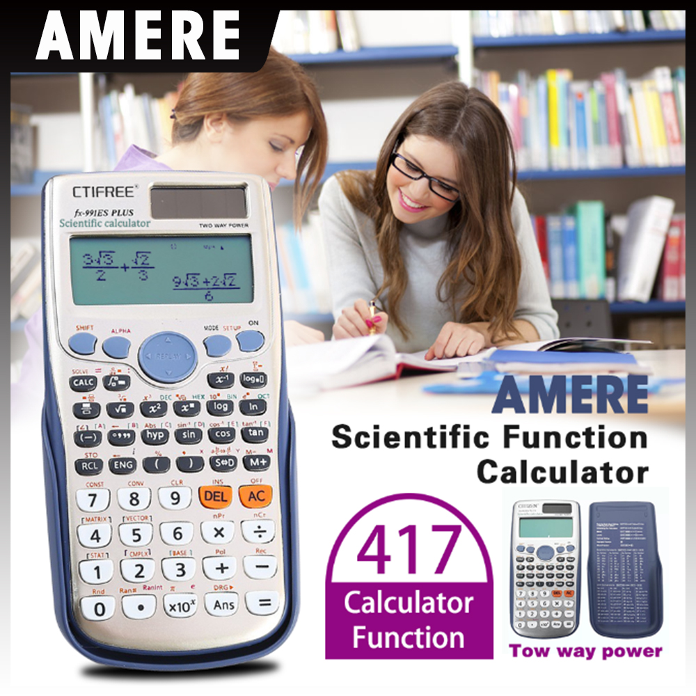 amere Scientific Calculator fX-991ES Plus Heavy Duty Engineering ...