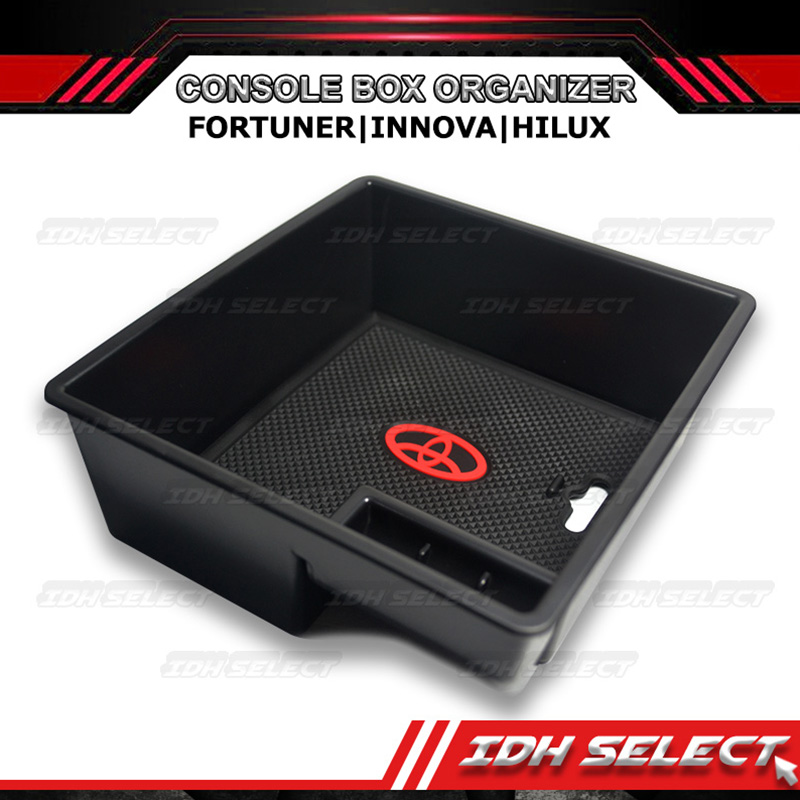 Center Console Box Organizer for Toyota Fortuner / Innova / Hi-Lux 2005 ...