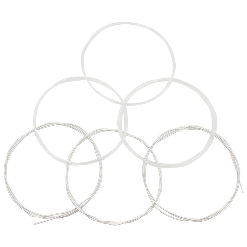 IRIN 6pcs/set Guitar Strings Set Nylon Silver Plating Super Light for ...