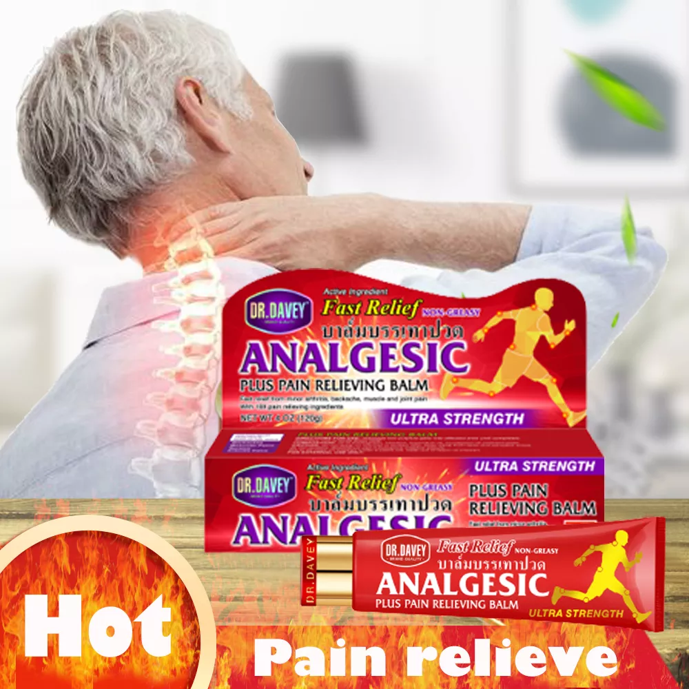 Analgesic Body Pain Reliver Fast Relief Cream 120G | Lazada PH