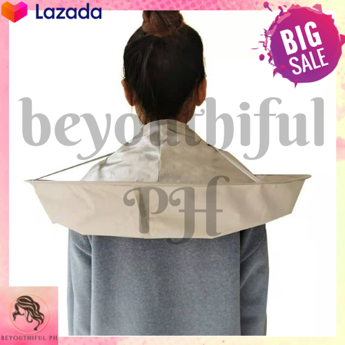 Foldable Salon Hair Cutting Cape Cloak Haircut scarf waterproof Perm ...