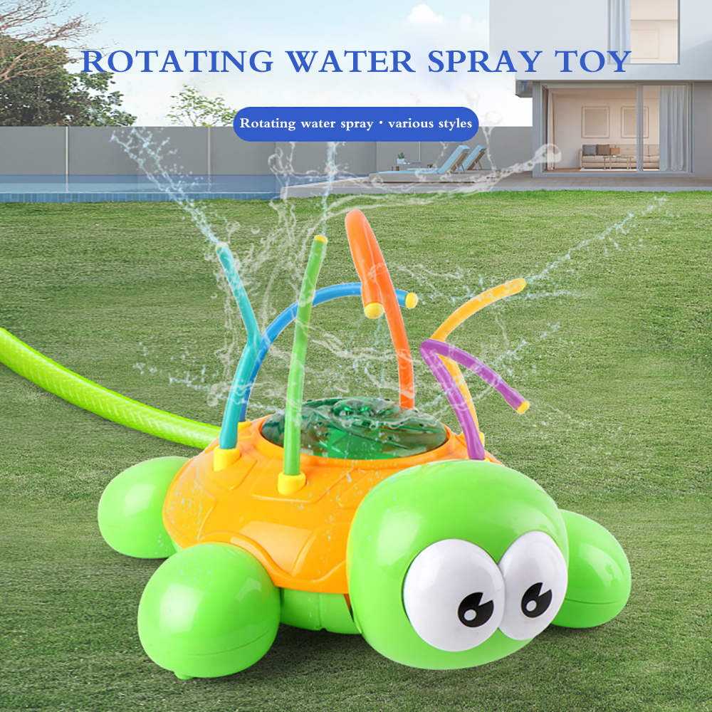 【Big Sale】Water Sprinkler Toy Baby Swirl Spinning Splash Shower Toys ...