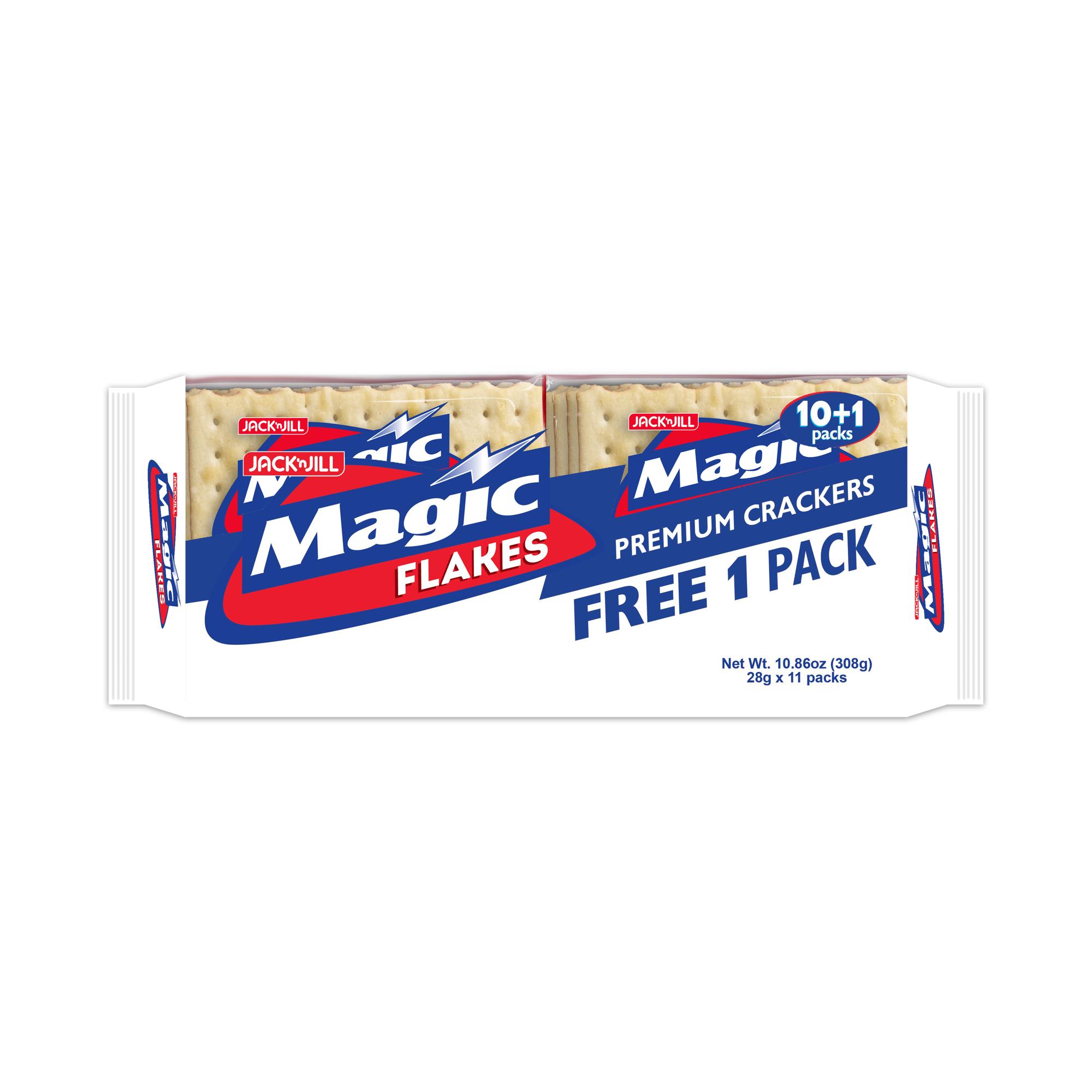Magic Flakes Premium Plain Crackers 28g x 11 - Pack of 2 | Lazada PH
