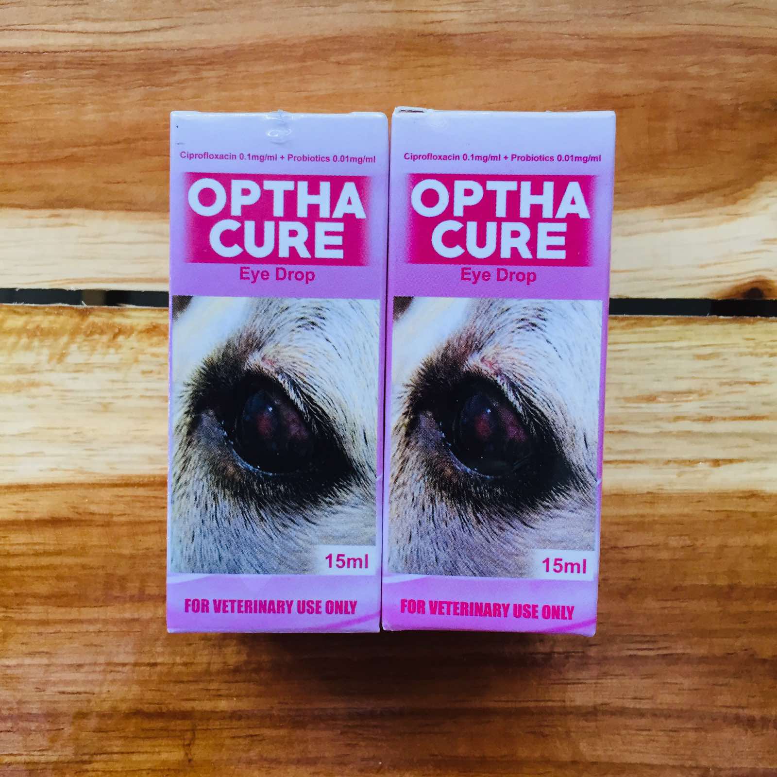 [SOUTH VET] 2box 15ml OPTHA CURE EYE DROP FOR PET/ PAMPATAK SA MATA NG ...