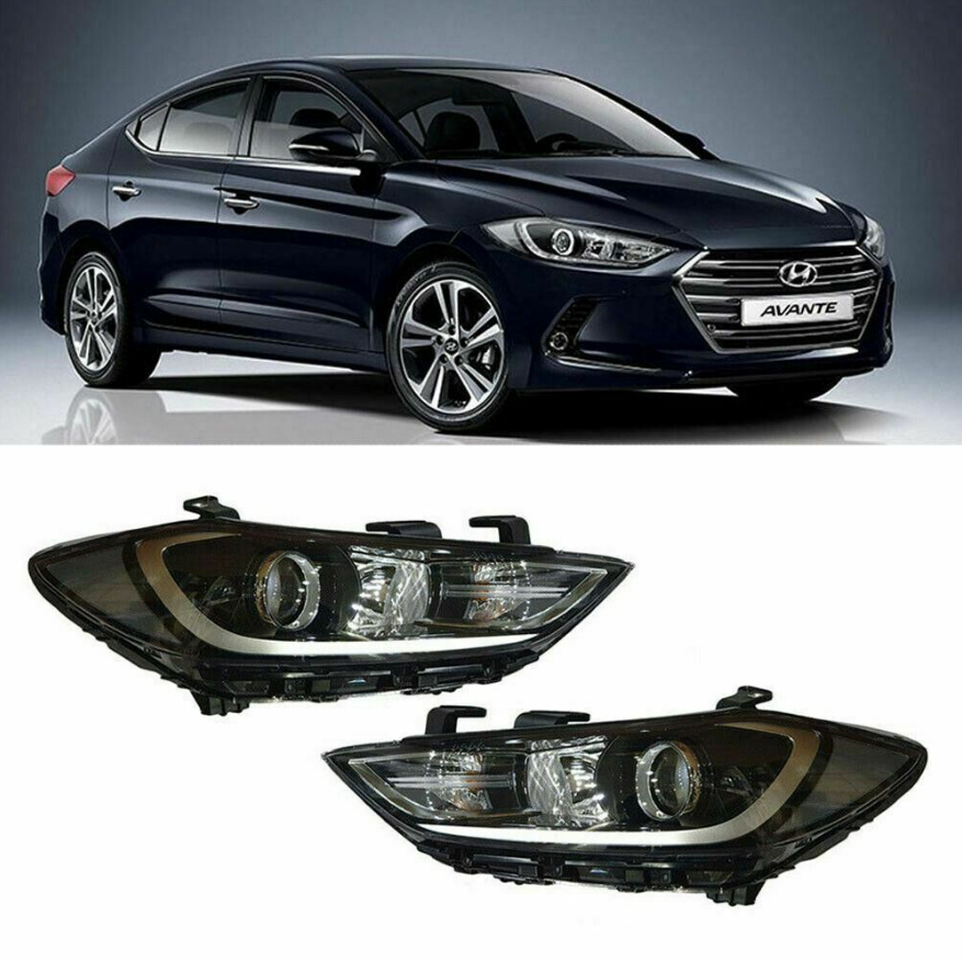 2016-2021 Hyundai Elantra OEM Halogen Head Lamp Light Assembly LH ...