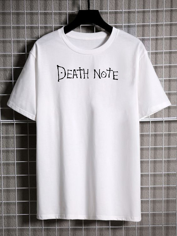 "Death Note" Cotton Tshirt Unisex | Lazada PH