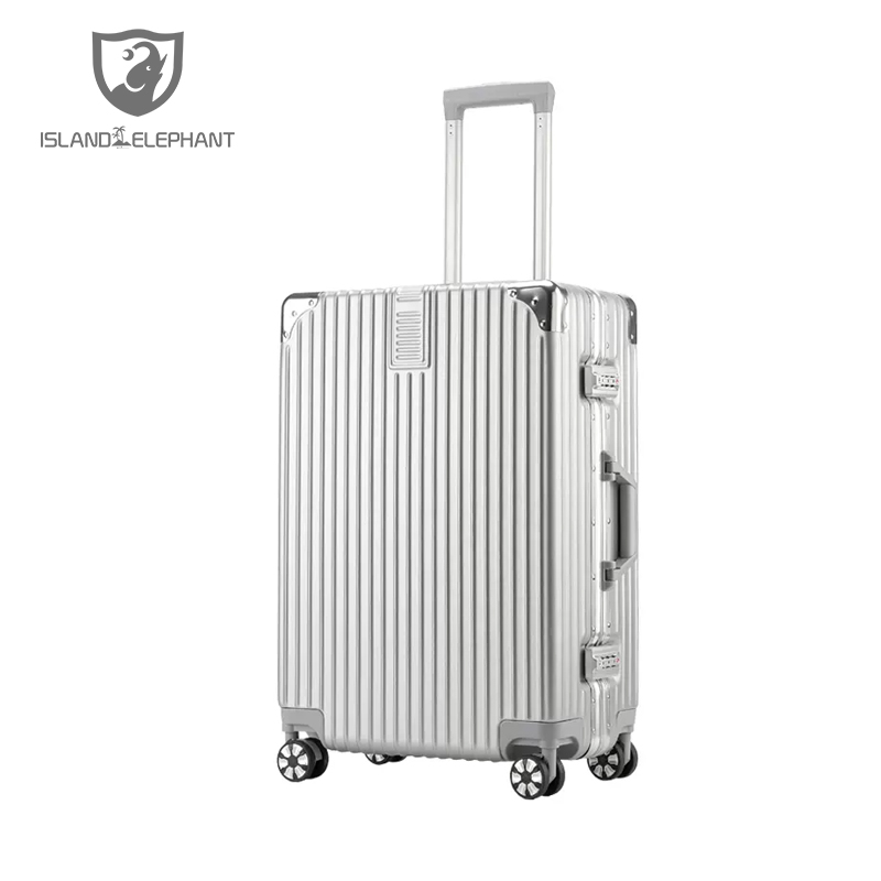 ISLAND ELEPHANT Aluminum Frame Suitcase 20/24 Inch Dual Three Position ...