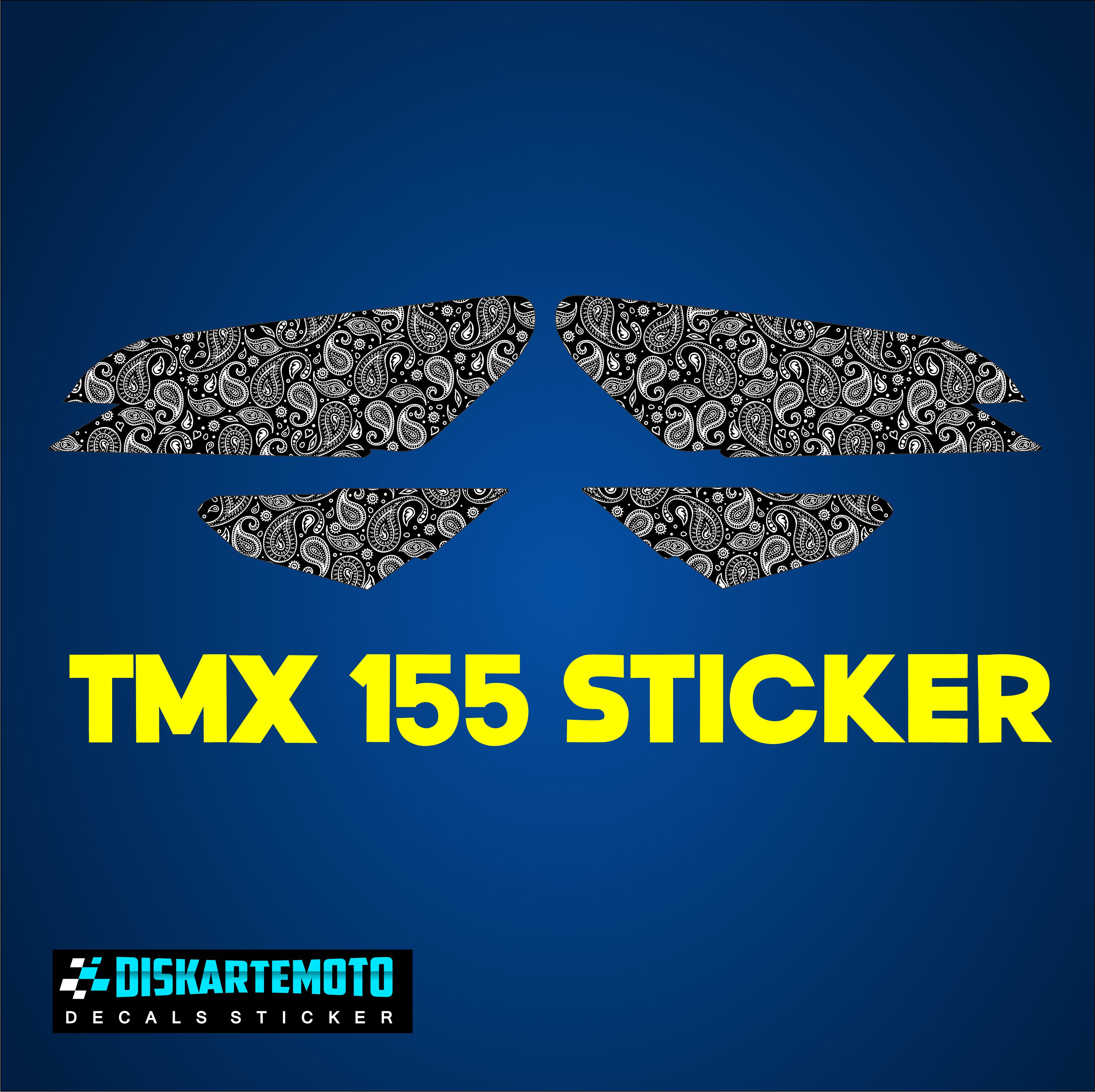 TMX 155 Bandana Design Sticker | Lazada PH