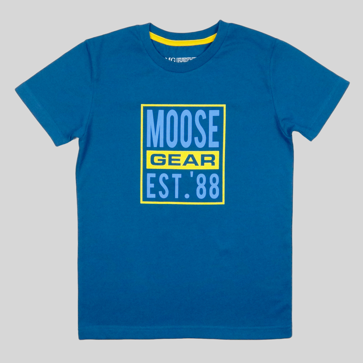 Moose Gear Blue Green Tshirt with Print for Boys (TSP-9403) | Lazada PH