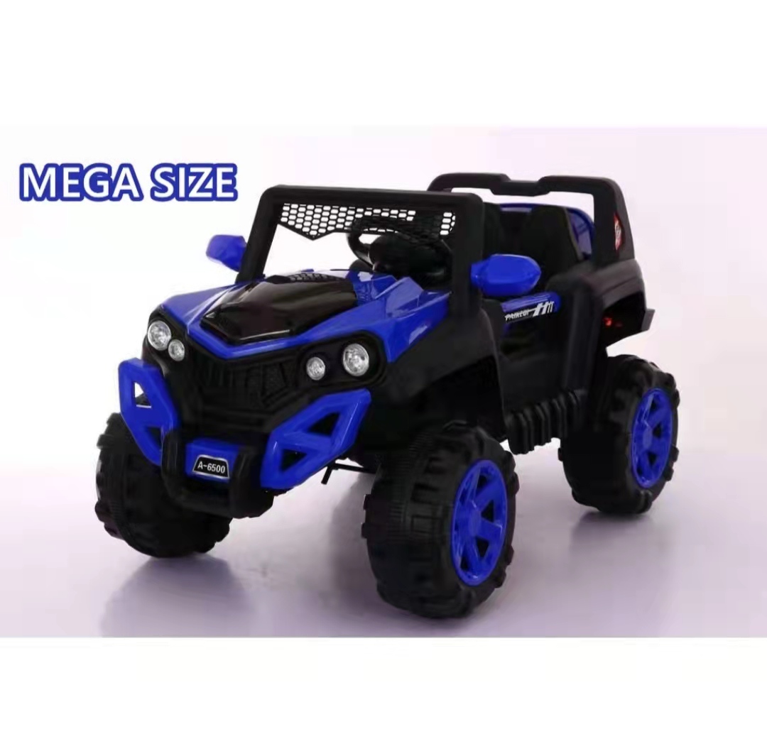 MEGA SIZE Ride On Toy Car Remote Control and MP3, Rubber Tires, USB ATV ...