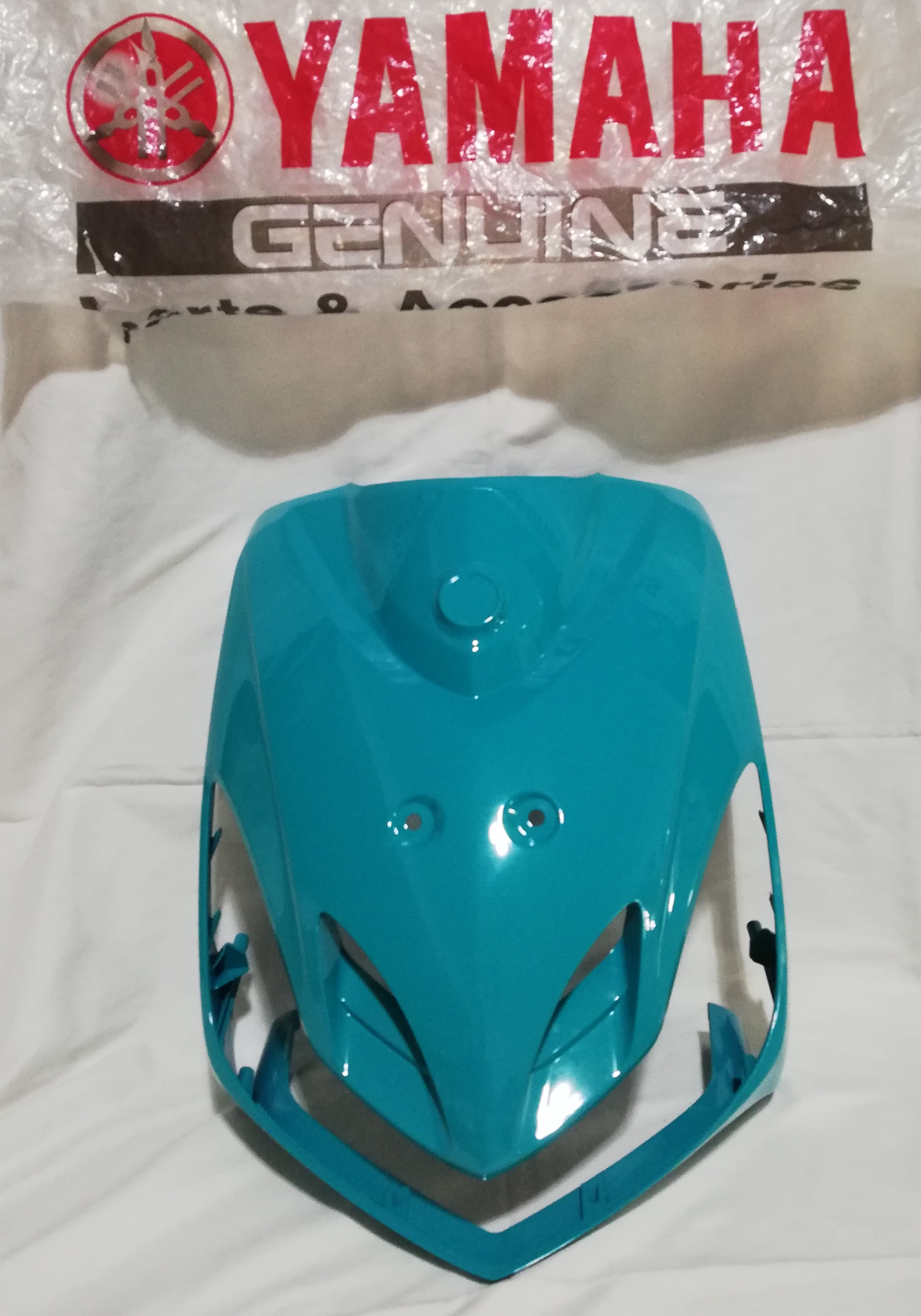 YAMAHA Original MIO Sporty/ Soulty Leg Shield 1 CYAN BLUE/KAHA(40C-P4 ...
