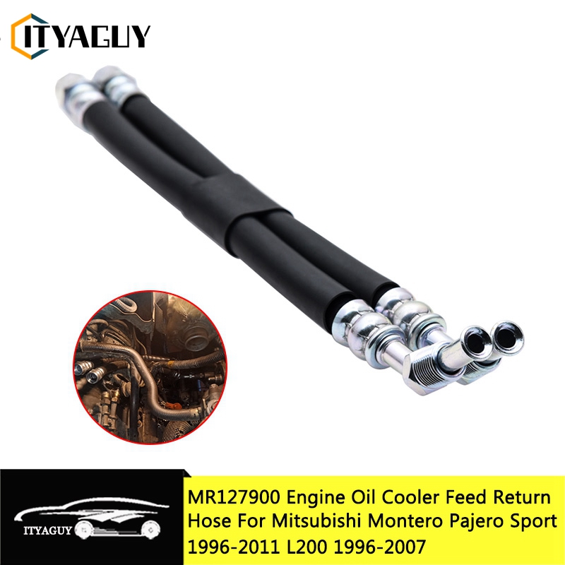 Engine Oil Cooler Feed & Return Hose For Mitsubishi PAJERO MONTERO ...