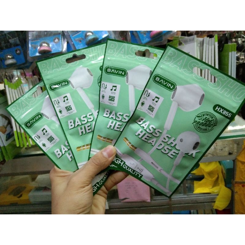 Bavin Hx855 Bass Shock Universal Headset | Lazada PH