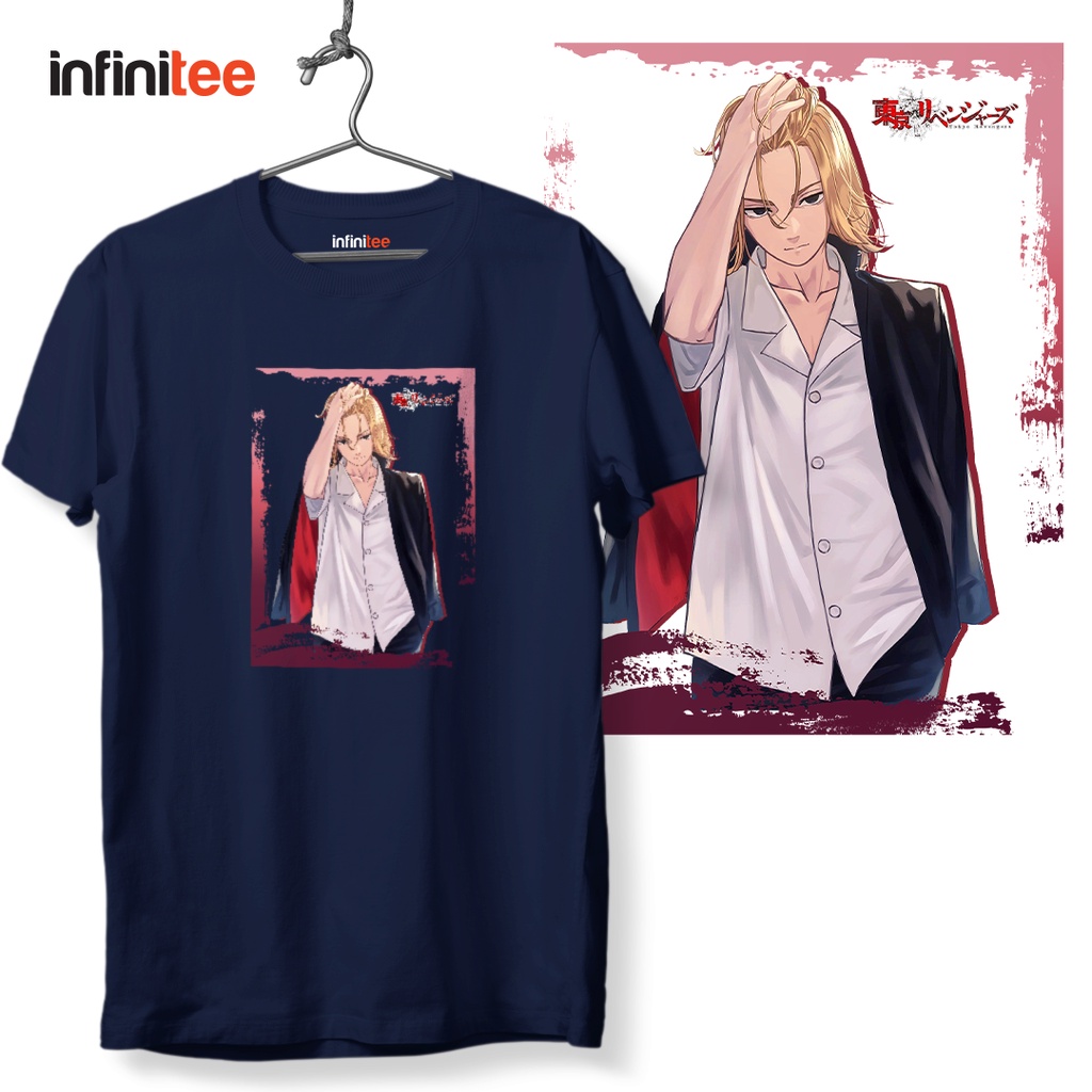 Infinitee Tokyo Revengers Manjiro Sano Anime Manga Shirt in Navy Blue ...
