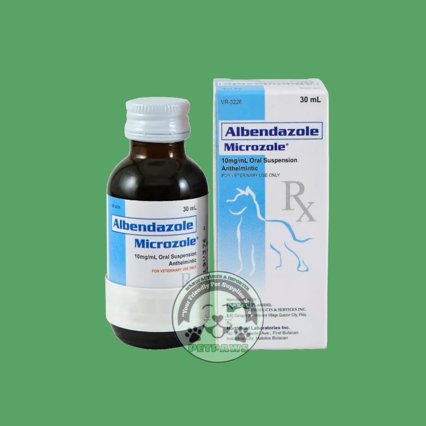 Albendazole Microzole Anthelmintic 30ml | Lazada PH