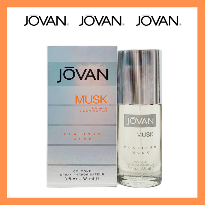 Jovan Musk Platinum for Men Perfume 88ml Best Selling Jovan Perfume for ...