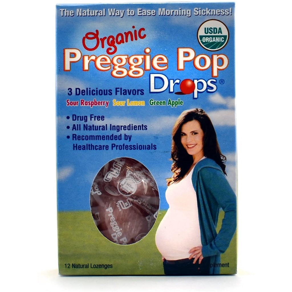 Three Lollies Organic Preggie Pop Drops for Morning Sickness in 3 ...
