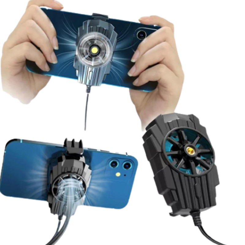 Mobile Phone Radiator Universal Mini Portable Cooling Fan Live Cooler ...