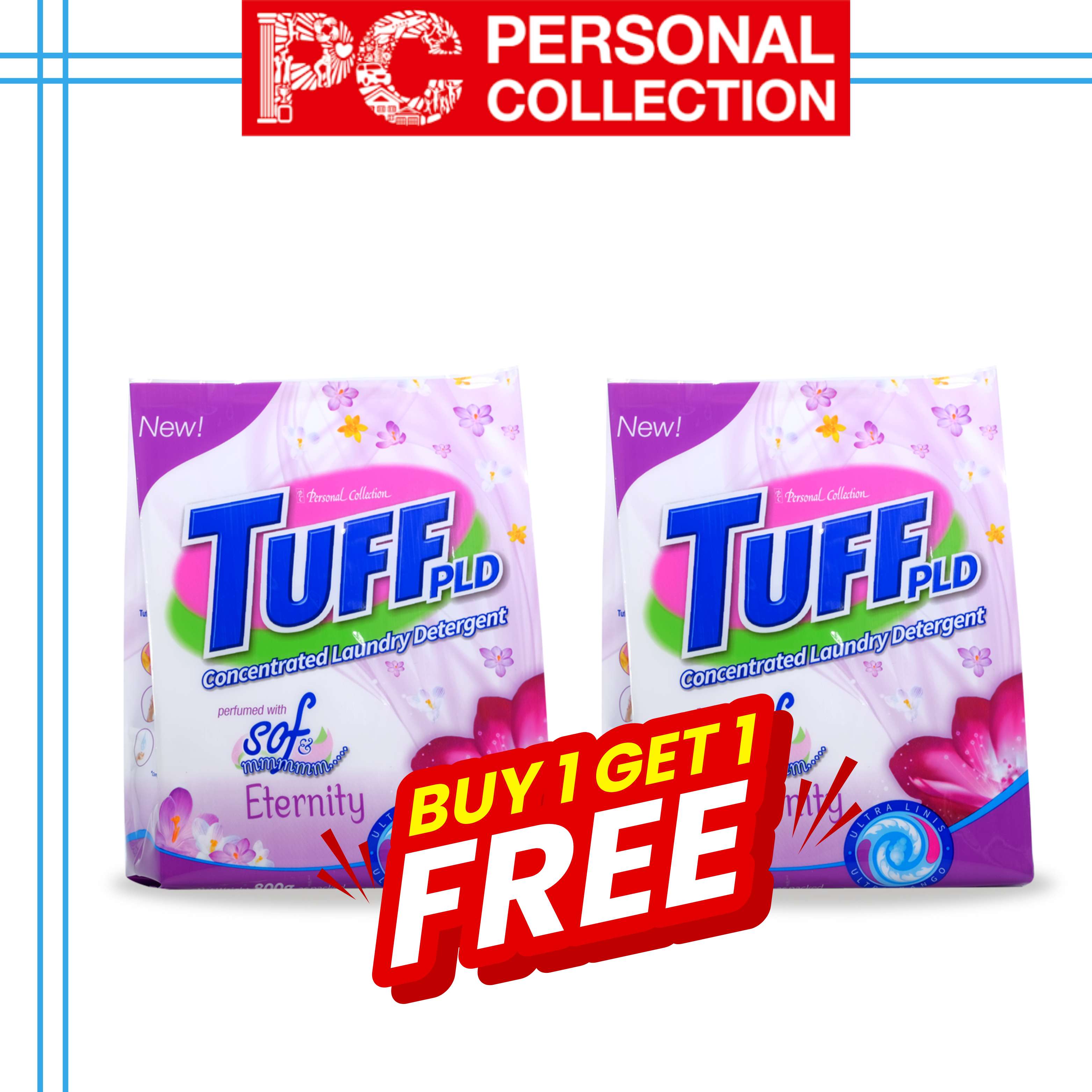 Personal Collection Tuff Concentrated Powdered Detergent With Sof ...