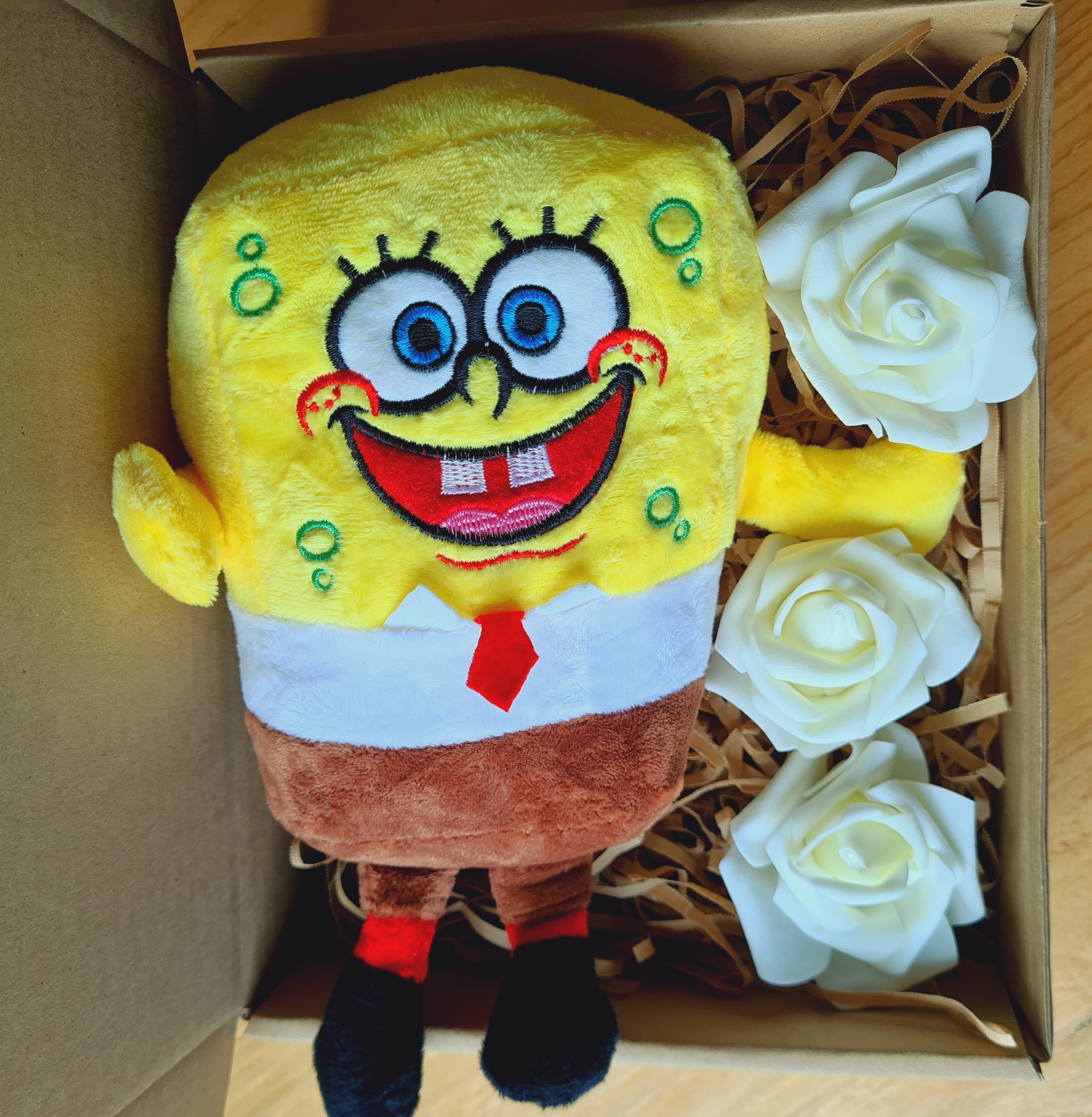 Spongebob Surprise Gift Chocolate Gift Set Kawaii Plushie LDR Couple ...