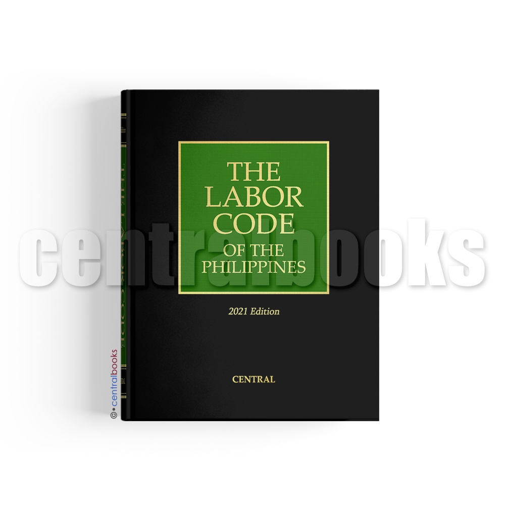 The Labor Code Of The Philippines Codal 2021 Ed Pocket Size By CBSI