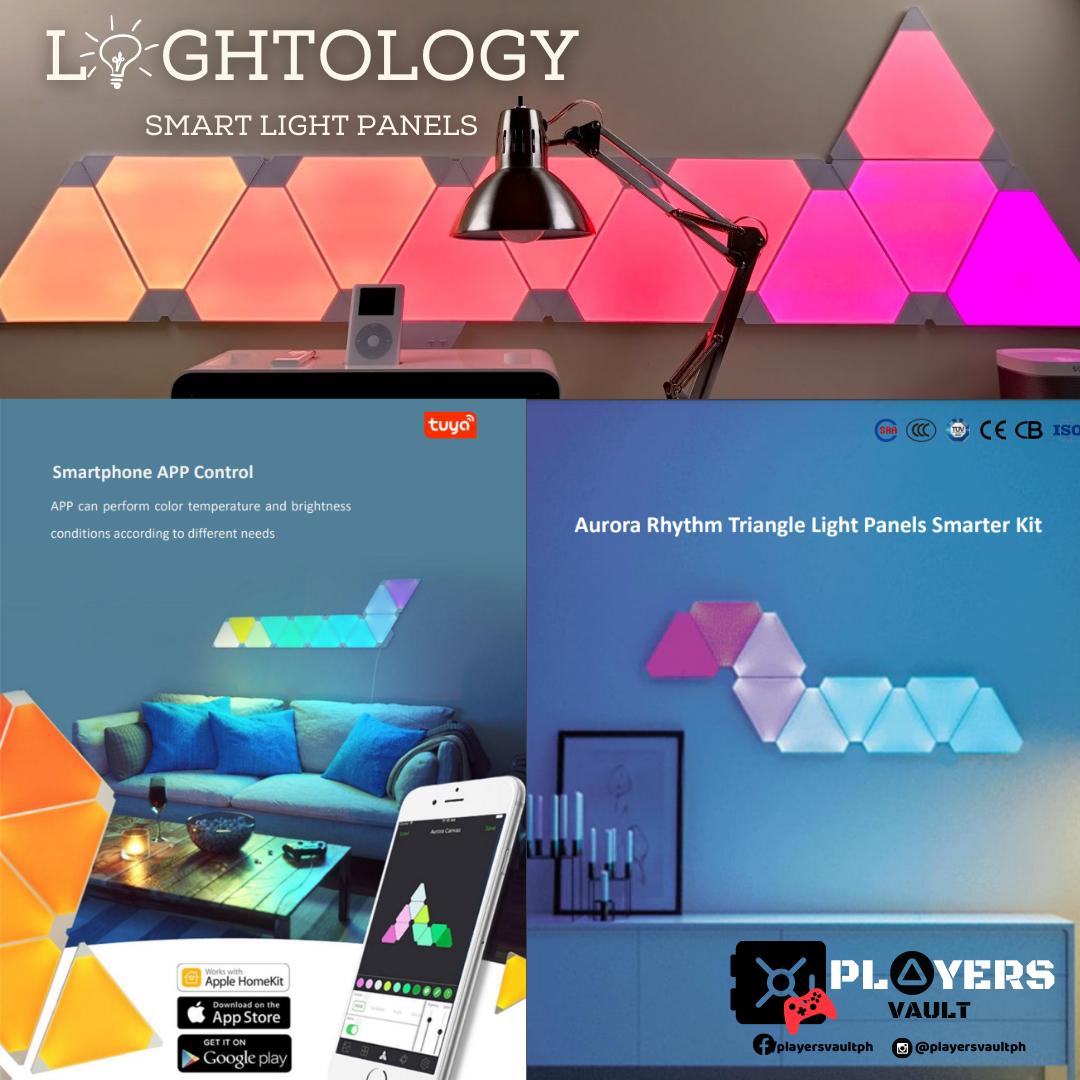Smart Light Panels - The Lightology Aurora Effect | Lazada PH