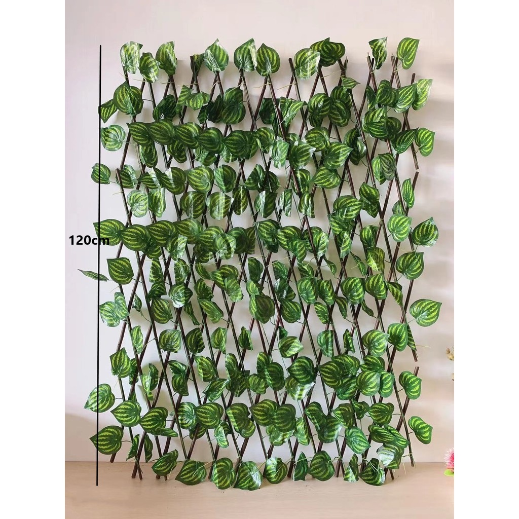 flowerdancing Simulation fence fence fence leaves fake plants garden ...