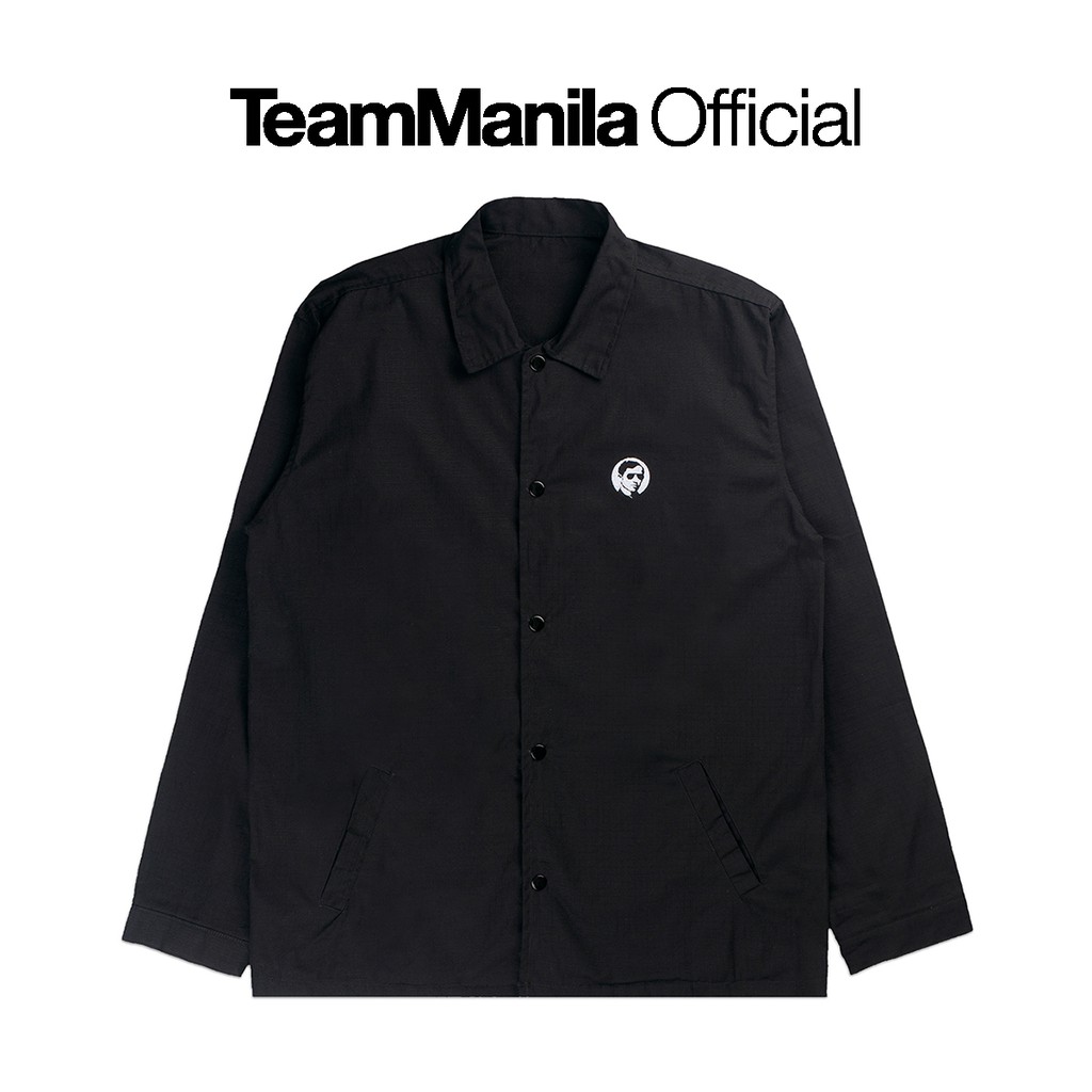 Team Manila Classic Coach Jacket (Black) | Lazada PH