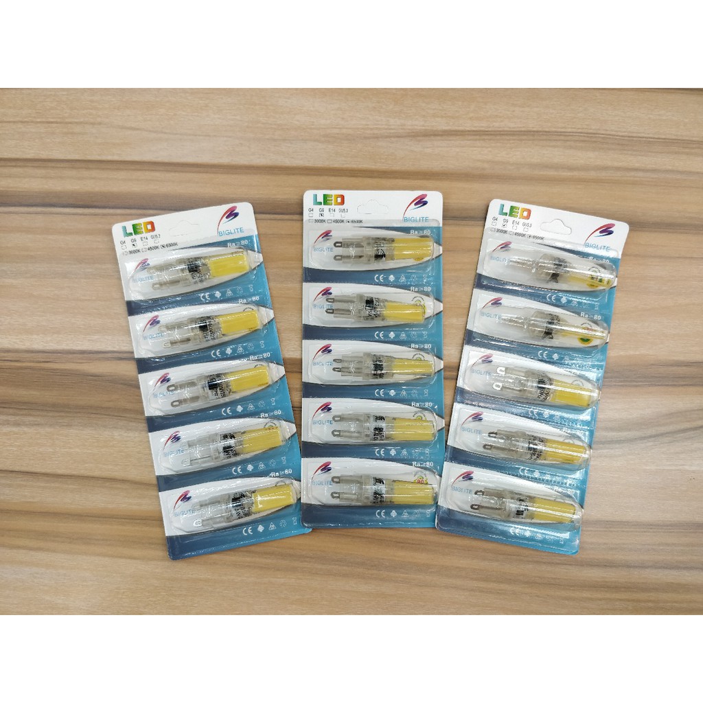 LED PEANUT BULB G9 220V 5W DAYLIGHT/ WARM WHITE (SOLD PER PIECE ...