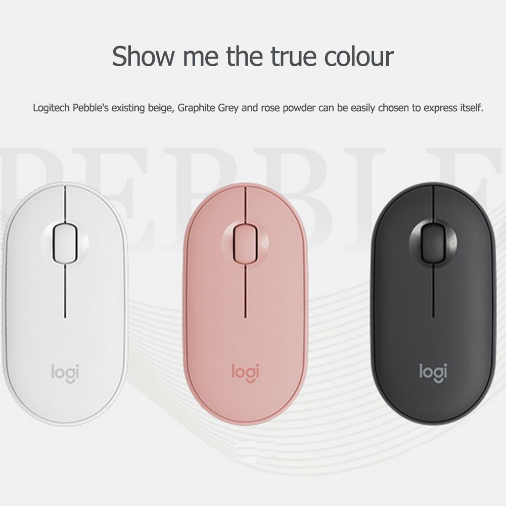 【In Stock】 100 Original Logitech Pebble Wireless Mouse M350 1000DPI ...