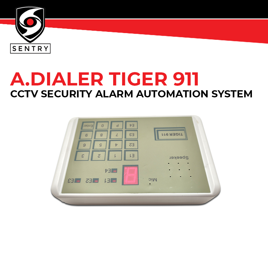 A.DIALER TIGER 911 CCTV SECURITY ALARM AUTOMATION SYSTEM | Lazada PH