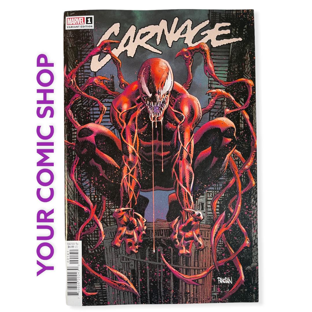 Carnage 1 D Published May 2022 by Marvel Written by Ram V. Art by ...