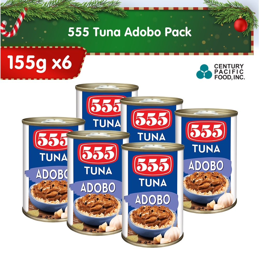 555 Tuna Adobo 155g x6 | Lazada PH