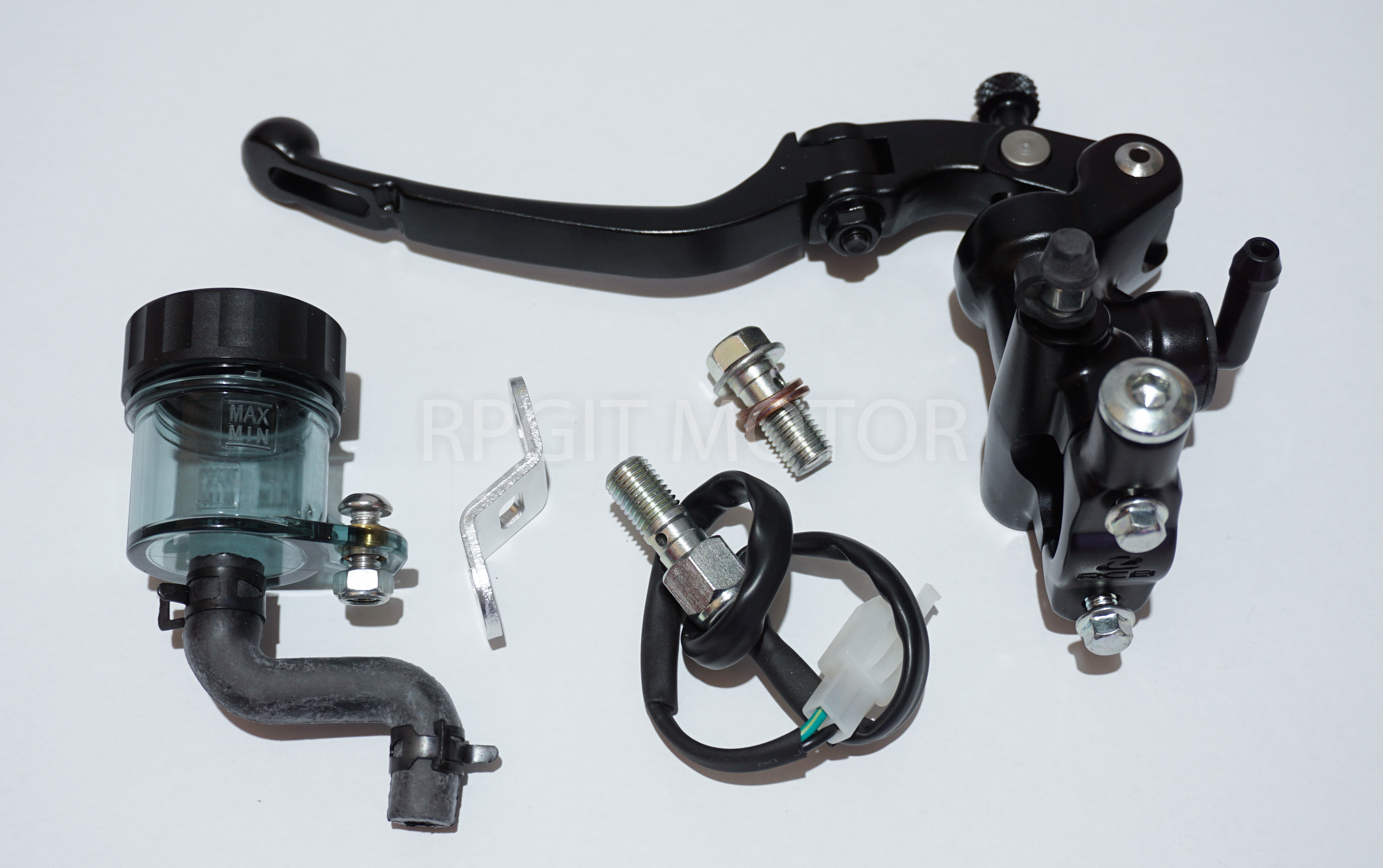 Racing Boy RCB S1 FORGE MASTER BRAKE PUMP 14mm perch cable Black ...