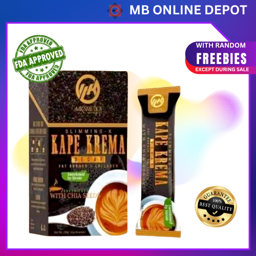 SLIMMING-K KAPE KREMA DECAF WITH CHIA SEEDS BY MADAM KILAY MK'Smetics ...
