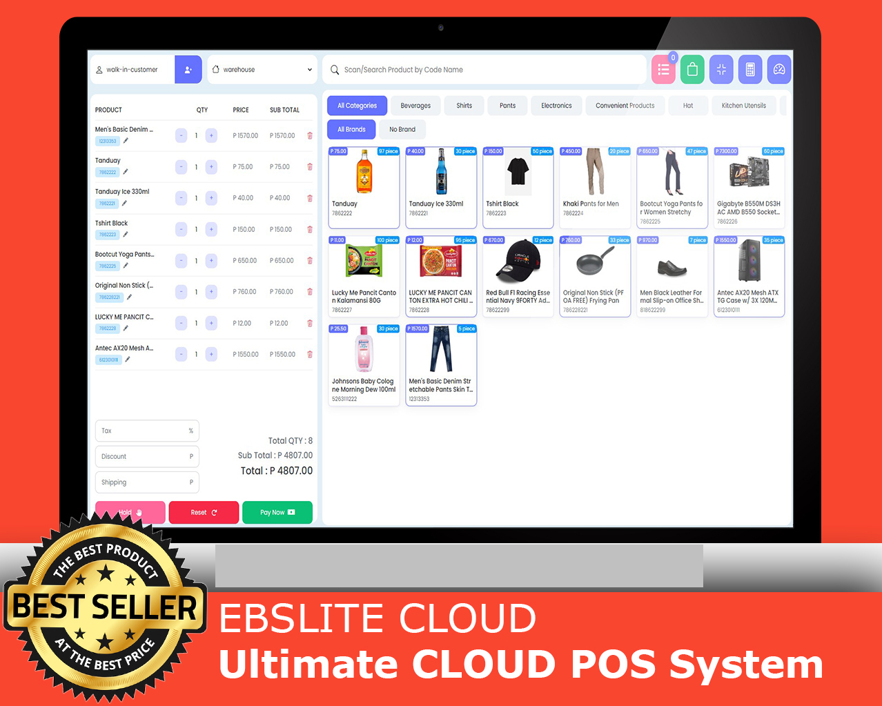 EBSLITE CLOUD - Ultimate CLOUD POS system with Inventory Management System (Single Store Only ...