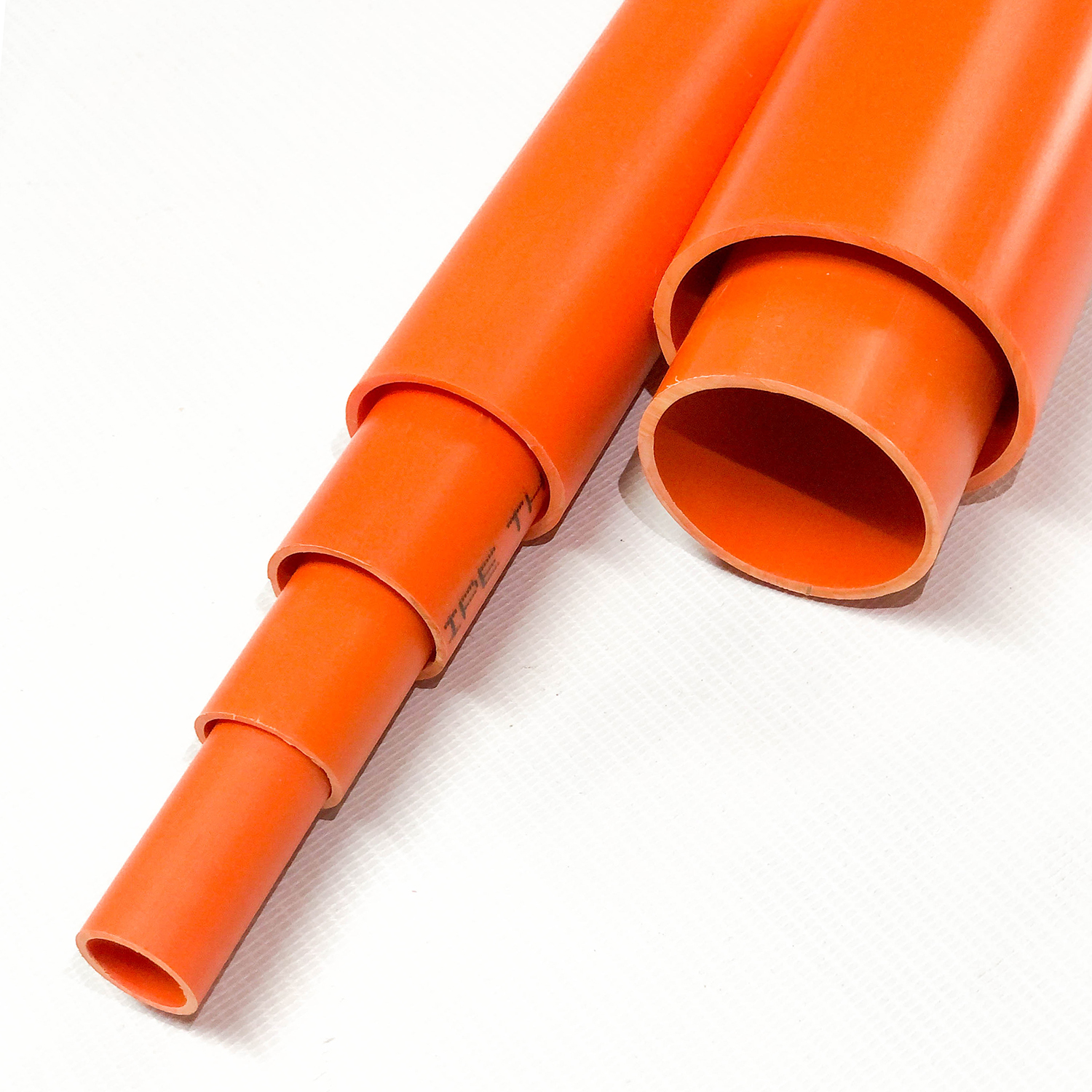 PVC Electrical Pipe | Orange Pipe 1 meter or 1.5 meter | Lazada PH
