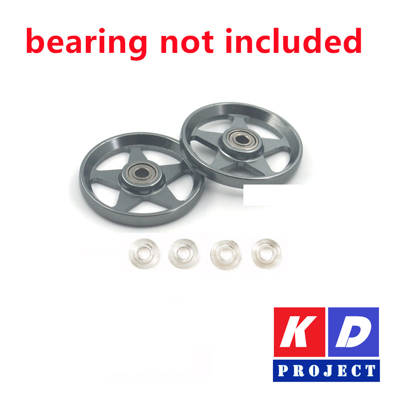 Mini 4wd parts ringless 19mm 5 spoke rollers (bearings not included) KD ...
