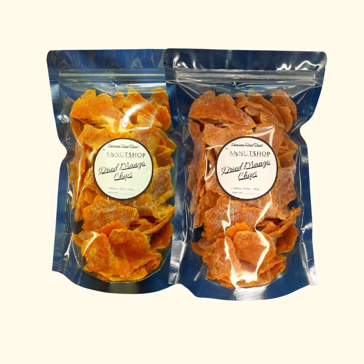 DRIED MANGO CHIPS I from Davao I in 250g 500g & 1kg I by MyNUTSHOP ...
