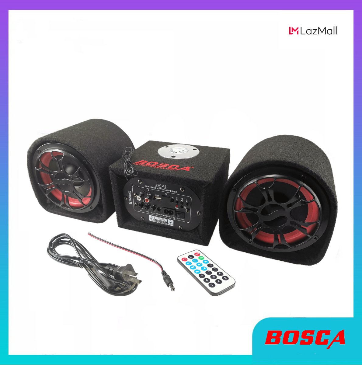 Bosca JW-A8 2.1 Bluetooth HI-FI Bass Power Amplifier Speaker with ...