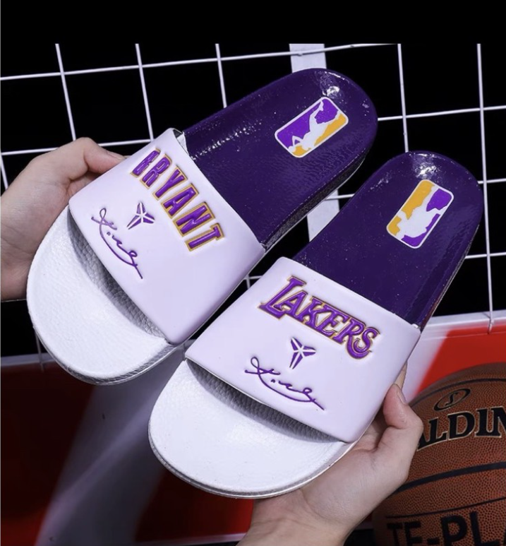 WALK-IN.CO NBA BRYAN LAKERS FASHION SLIDE SLIPPER FOR MEN | Lazada PH