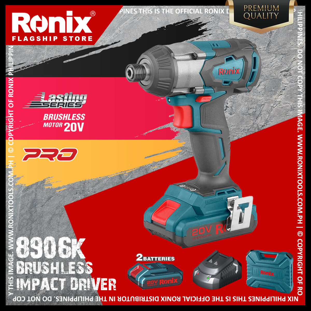 New Arrival! 🇩🇪 Ronix 8906K Premium Quality Brushless Impact Driver ...