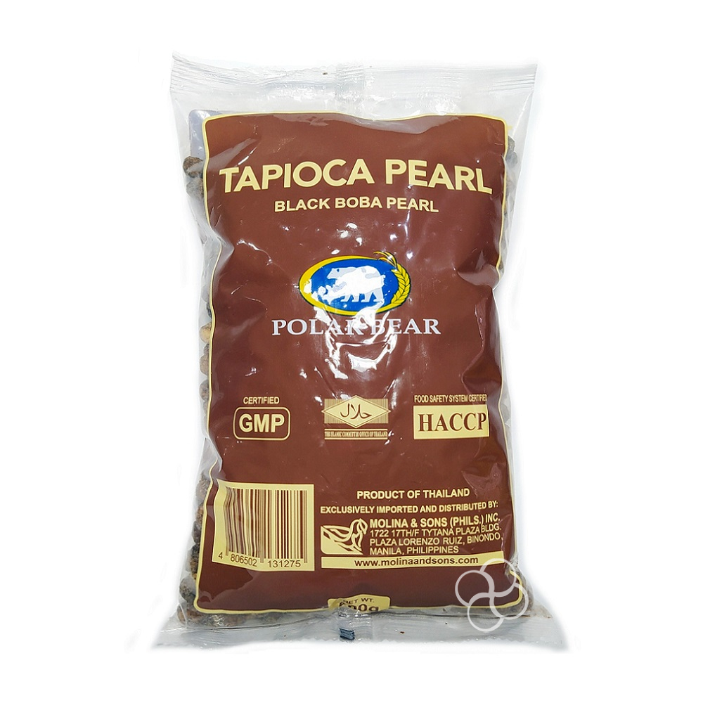 Polar Bear Tapioca Black Boba Pearl 500g | Lazada PH