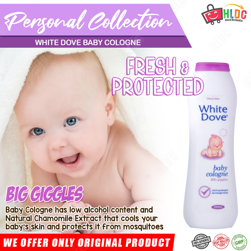 Personal Collection White Dove Baby Cologne SNUGGLES 200ml Soothes ...