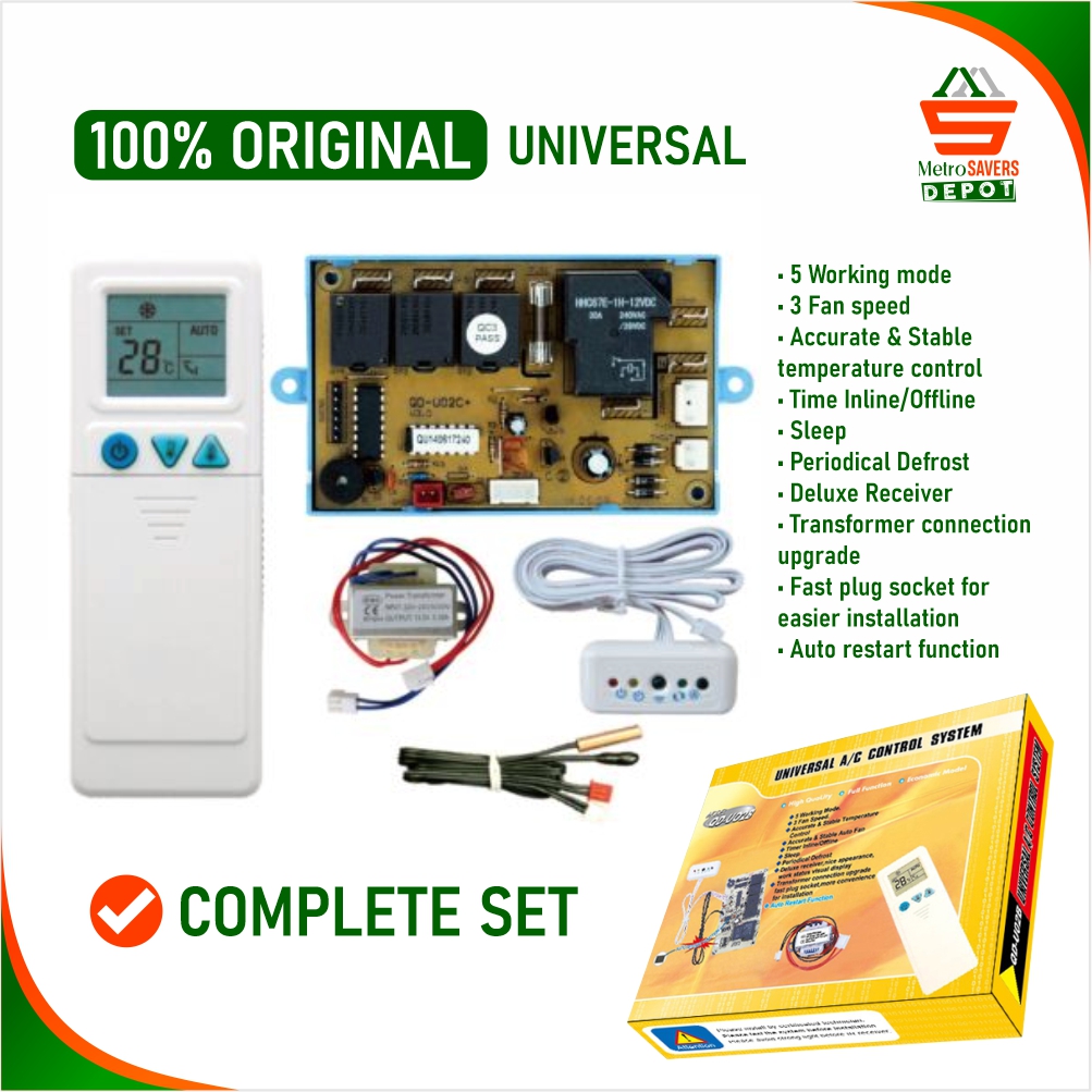 Universal Aircon Board Control System / Complete Set / 5 Working Mode ...