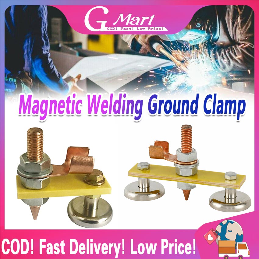 Magnetic Welding Ground Clamp 600A | Switchable Magnet Ground Connector ...
