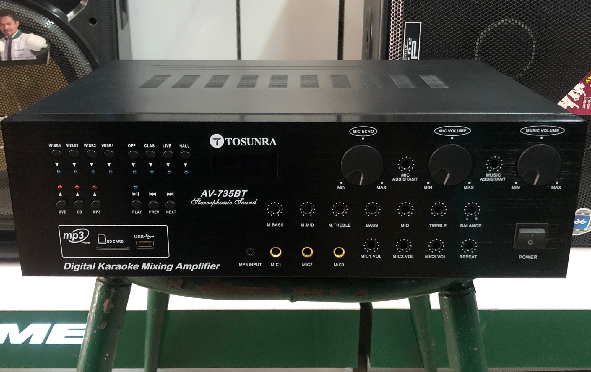 Tosunra amplifier AV-735BT av-735bt 700watts per channel | Lazada PH