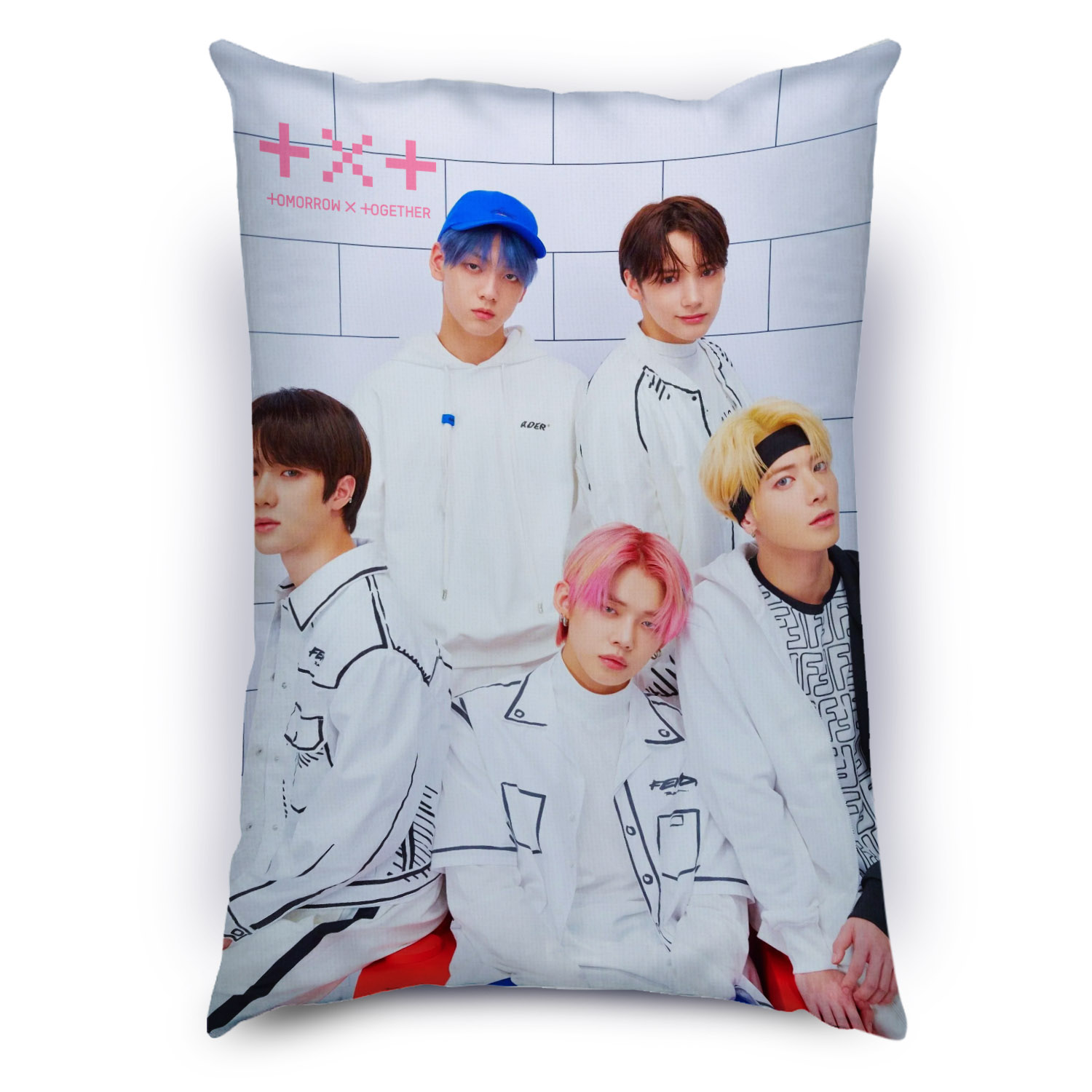 TXT merchandise kpop merch pillow big size 13X18 Design P2 02 Soobin ...