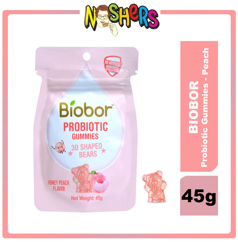 Noshers Biobor Probiotic Gummies Biobor Vitamin C Gummies 45g | Lazada PH